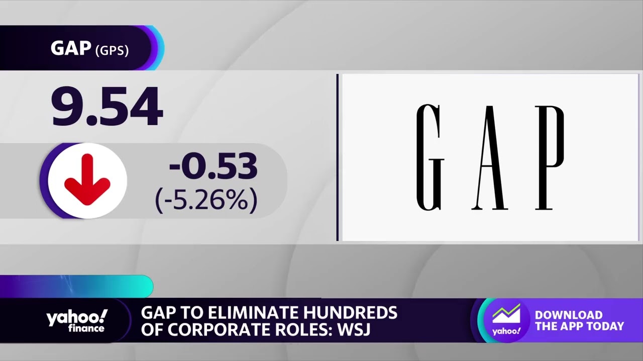 GAP stock declines as retailer is set to cut jobs: Report - The Global Herald