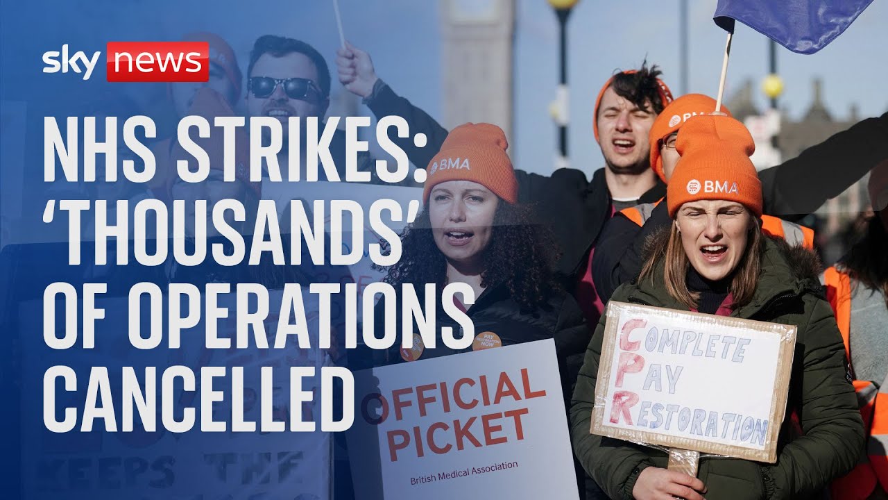 NHS strikes: 'Thousands' of operations cancelled - The Global Herald