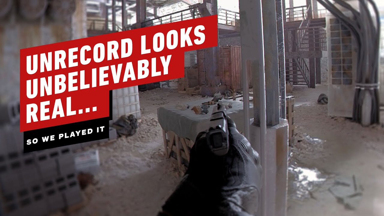 The Unrecord Gameplay Looks Unbelievably Realistic... So We Played It ...