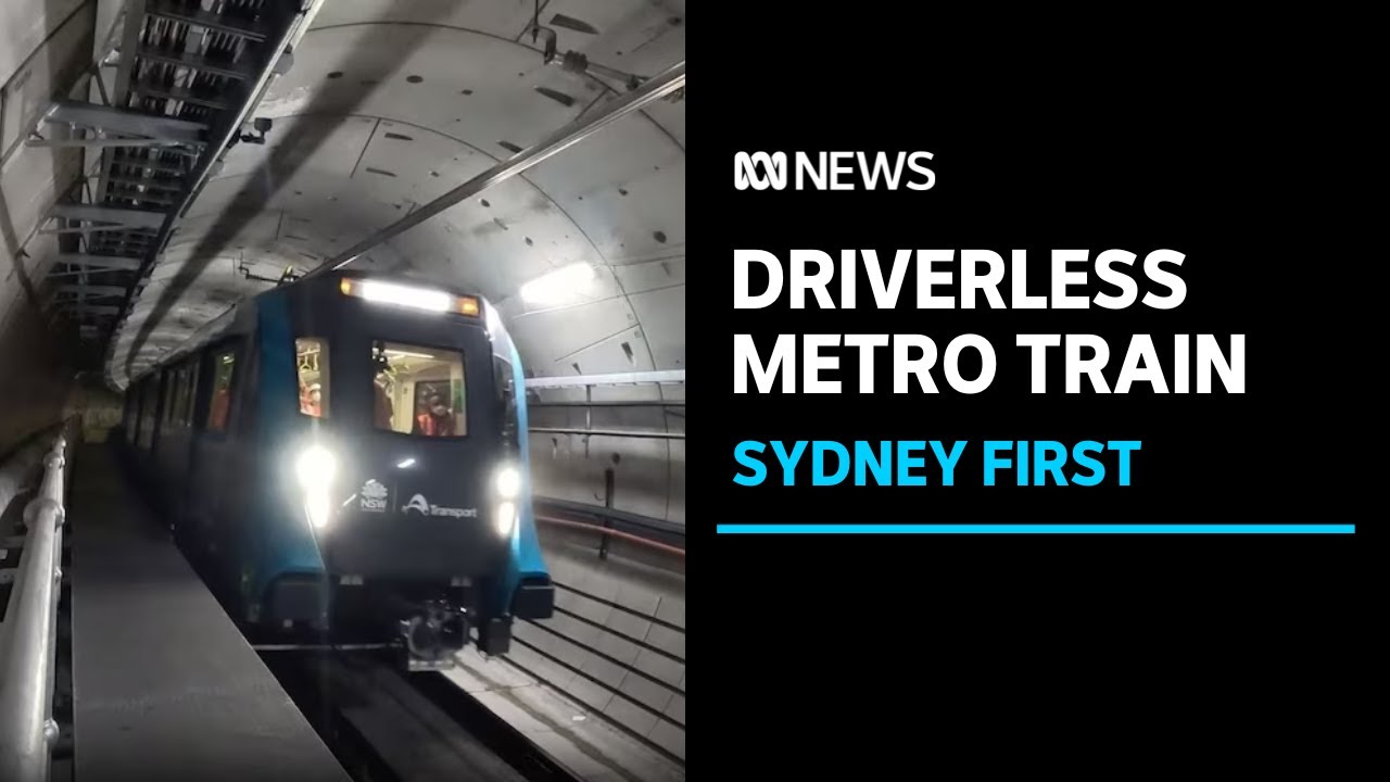 First driverless metro train crosses Sydney Harbour underwater - The ...