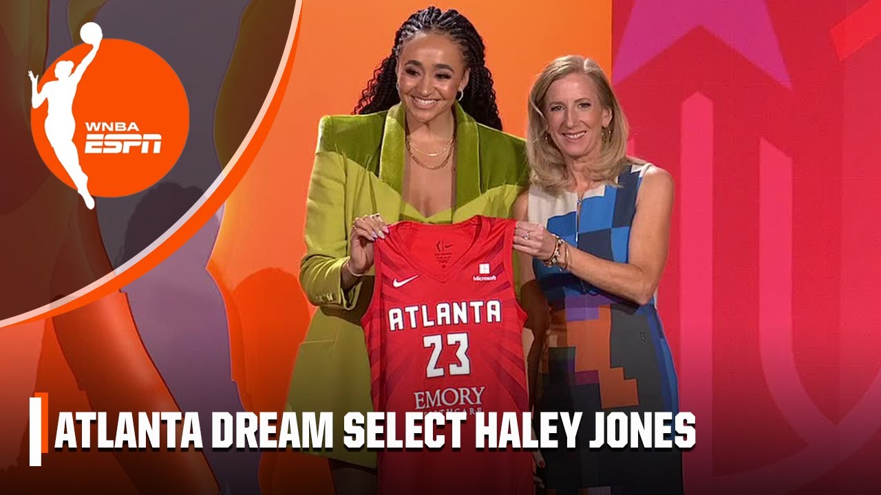 Atlanta Dream select Haley Jones with the No. 6 pick in the WNBA Draft ...