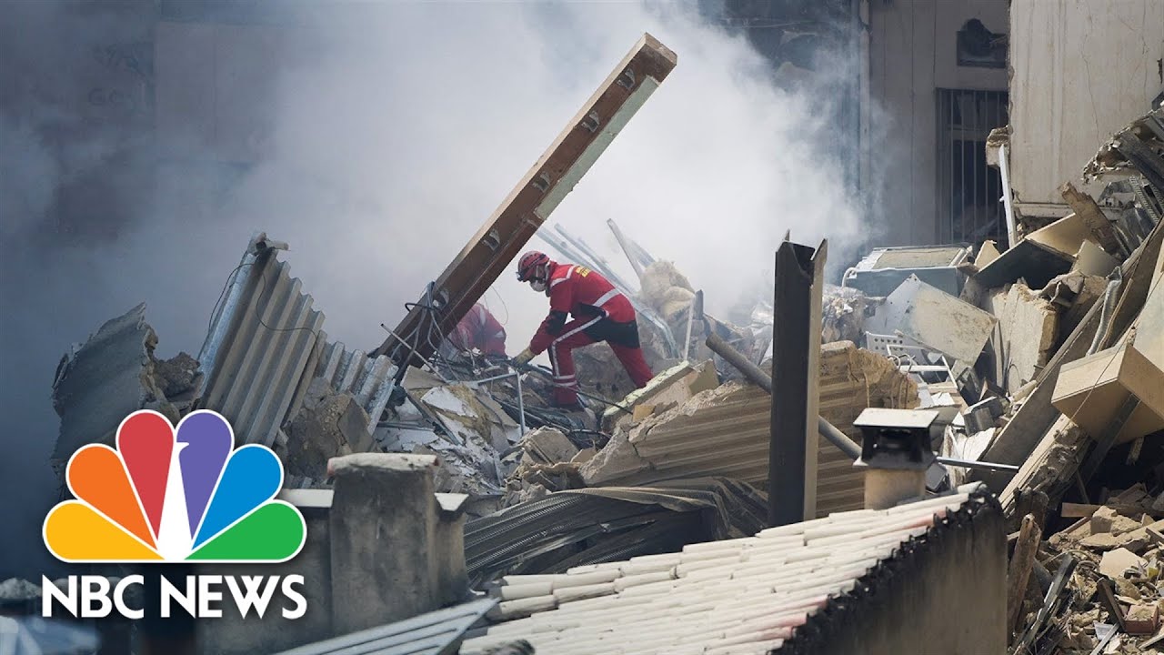 Eight people missing after two buildings collapse in Marseille ...