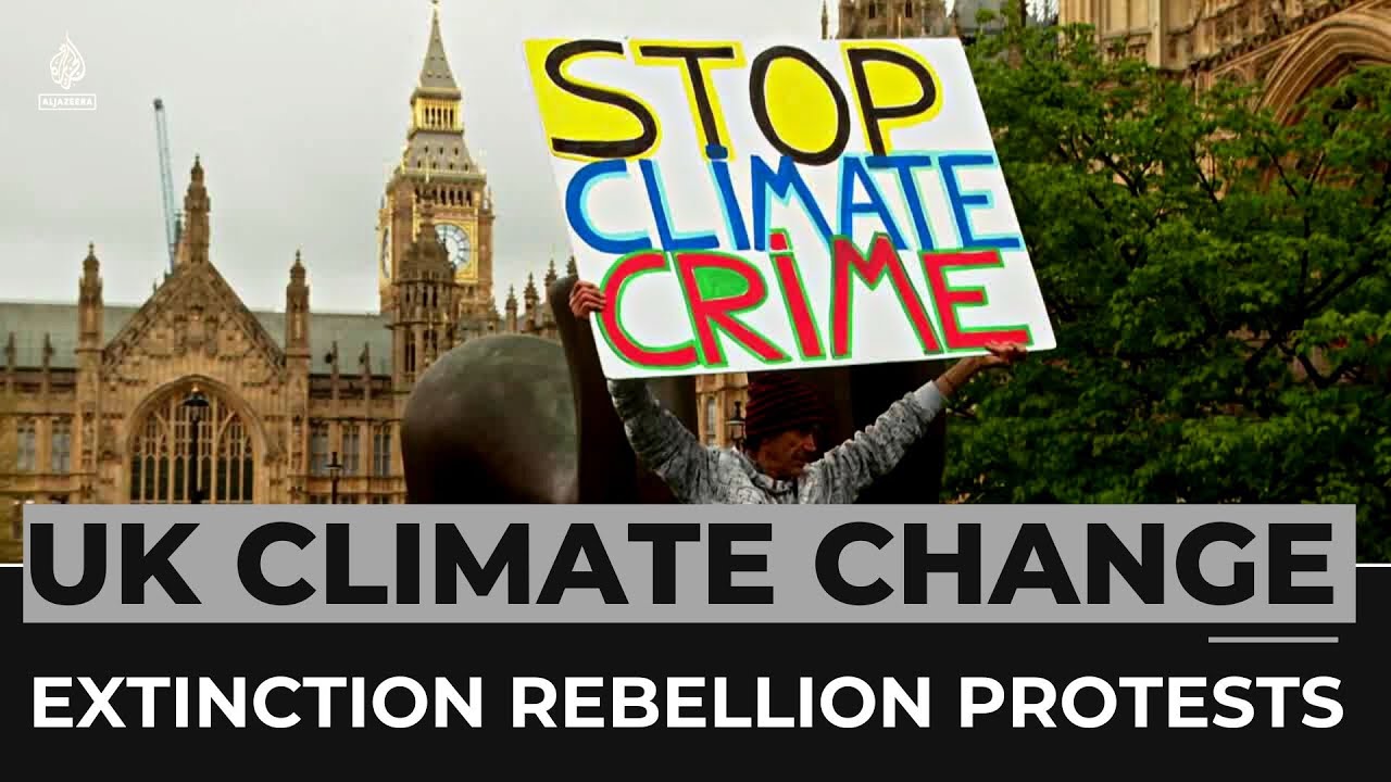 Extinction Rebellion launches four-day mass action in London - The ...