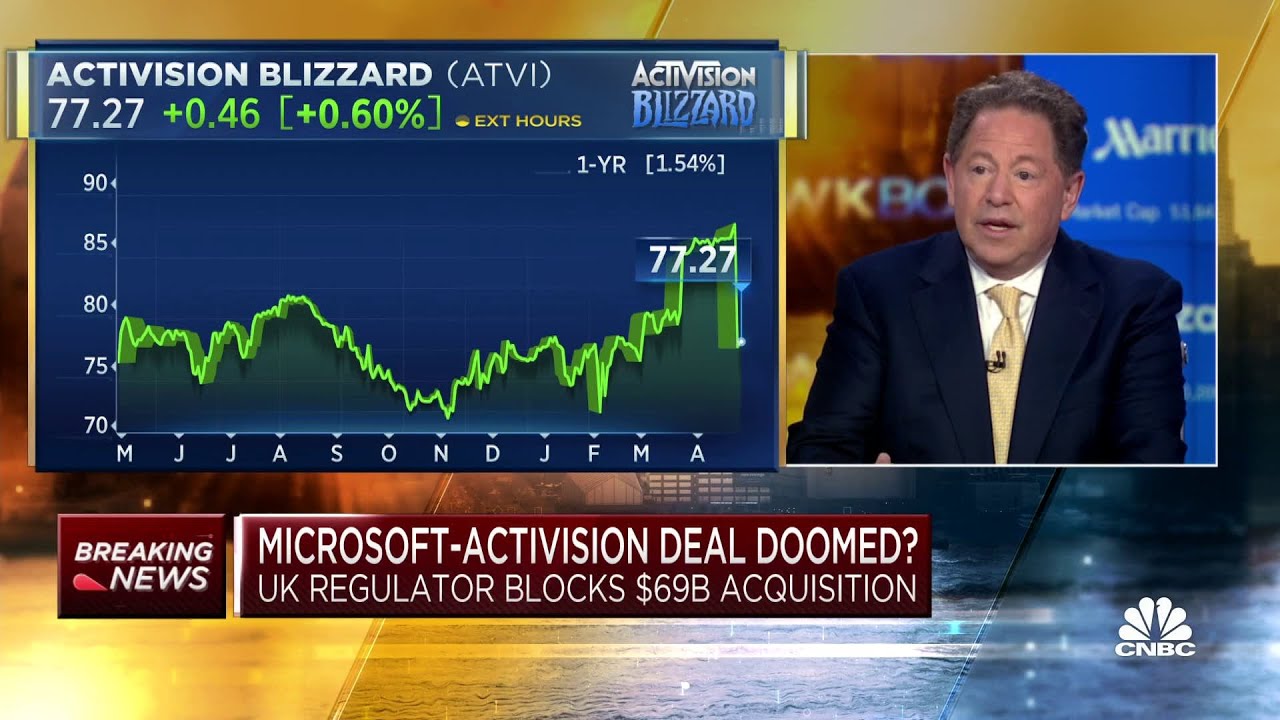 Activision Blizzard CEO on blocked merger: It was a flawed ruling in ...
