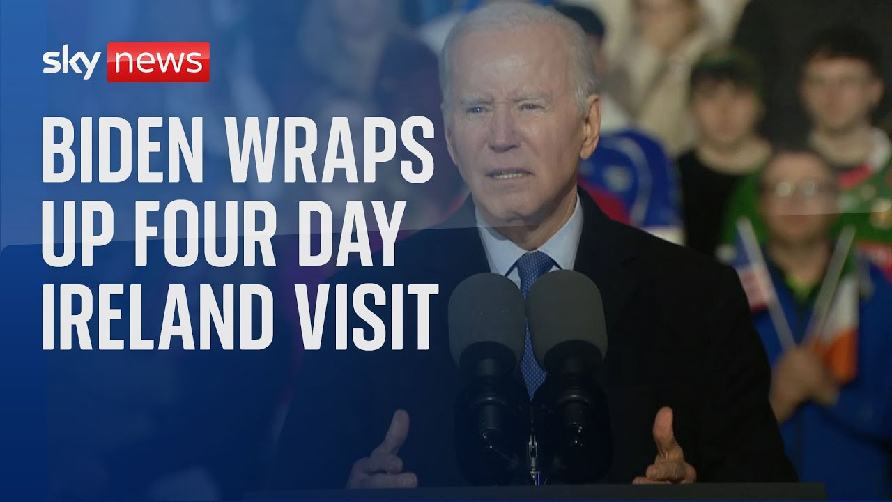 Joe Biden wraps up his four day tour of Ireland - The Global Herald