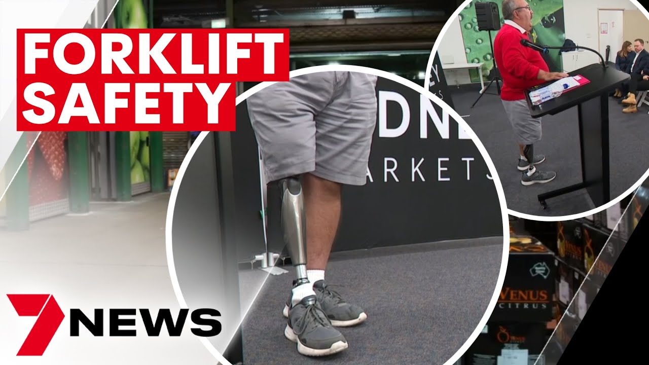 Mark Ellis lost his leg while at work in Sydney, now he’s cautioning ...