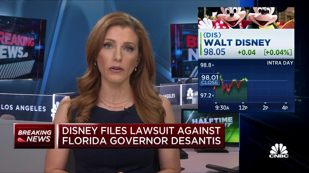 Disney sues Florida Gov. Ron DeSantis, alleges political effort to hurt ...