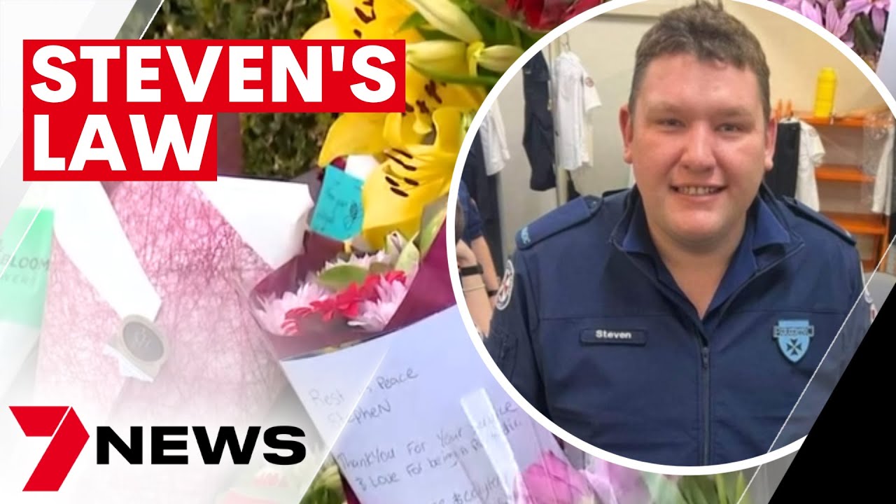 The family of paramedic Steven Tougher want ‘Steven's Law’ to be ...