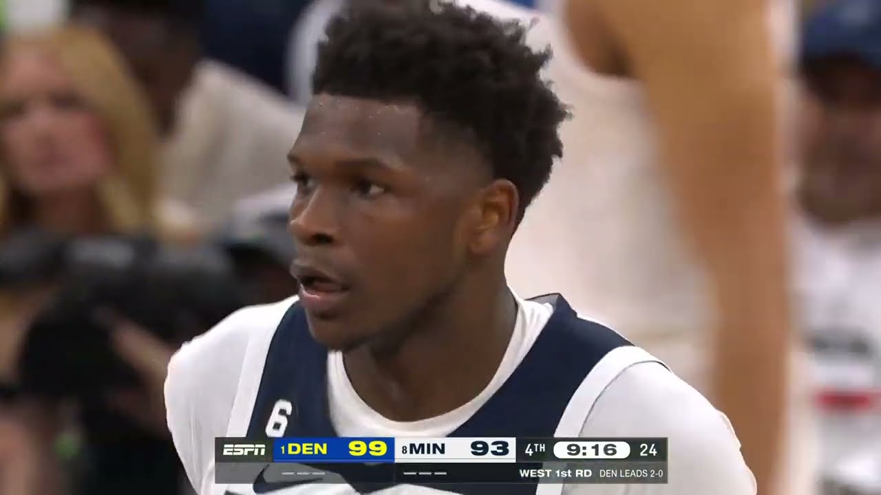 Anthony Edwards GOES OFF For 36 Points In Game 3! | April 21, 2023 ...