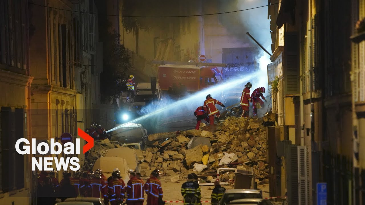 Marseille building collapse: As many as 10 people believed to be ...
