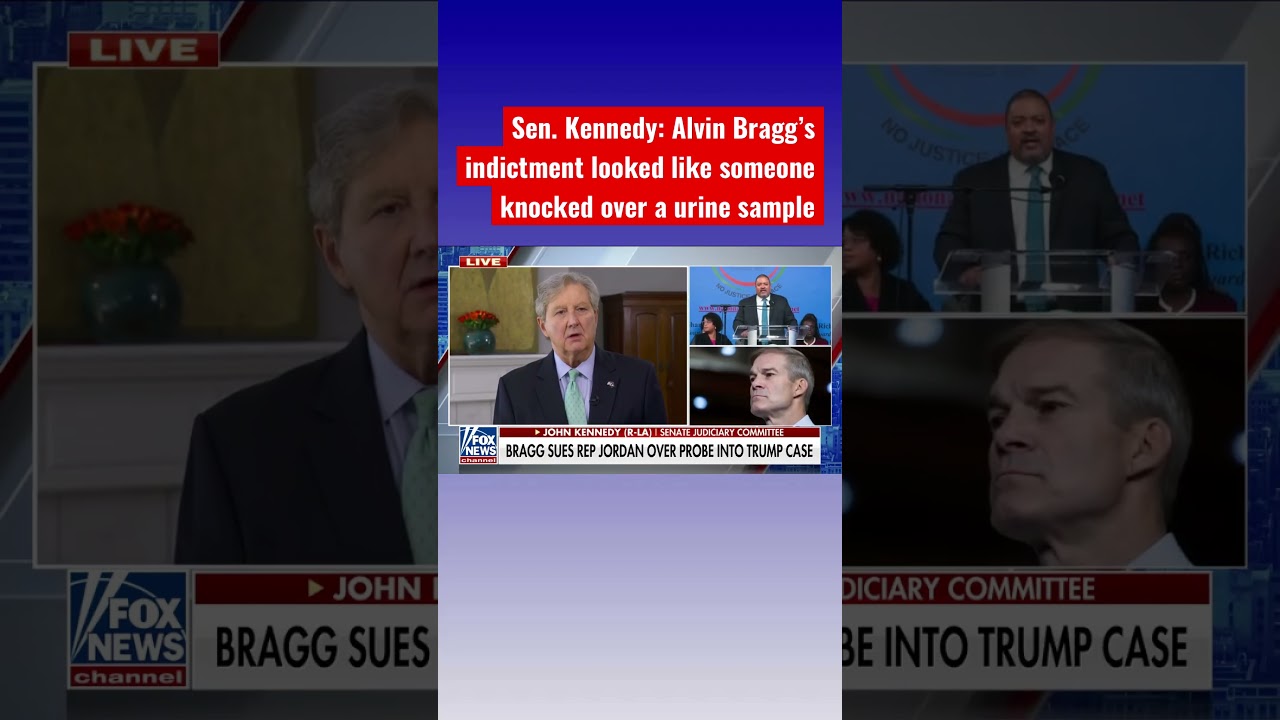 Sen. Kennedy: Alvin Bragg is scared to come before Congress #shorts ...