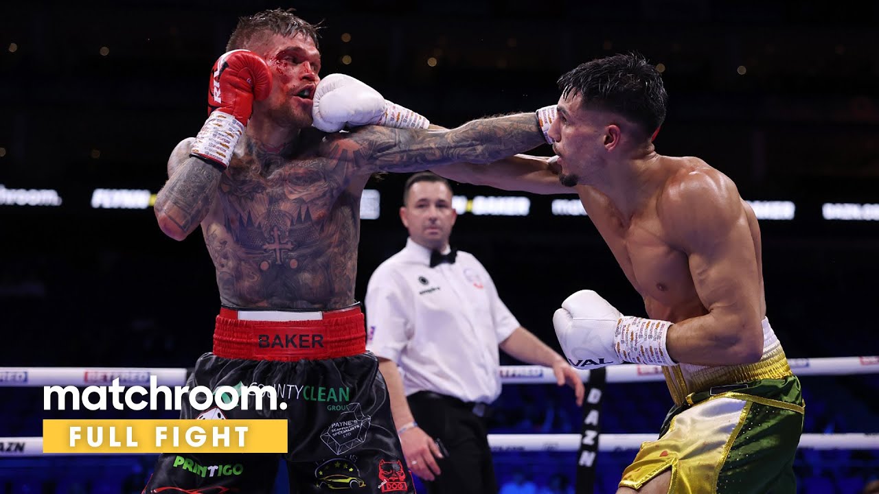 WHAT A FIGHT! Jordan Flynn vs Kane Baker (Joshua-Franklin Undercard ...