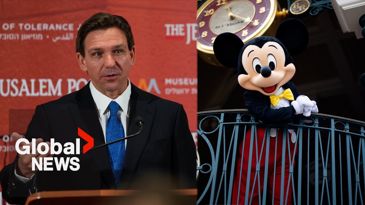 Disney sues Florida's Ron DeSantis, governor responds lawsuit has "no ...