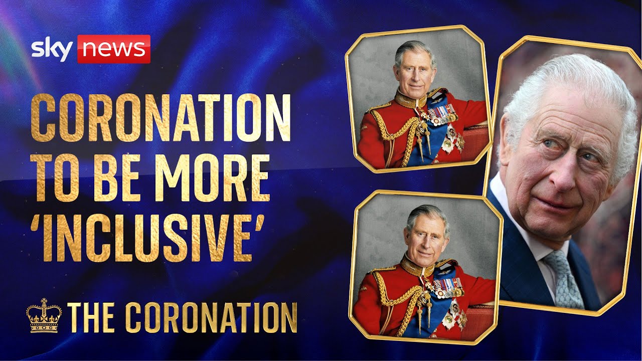 Coronation robes revealed along with changes to languages and faiths ...