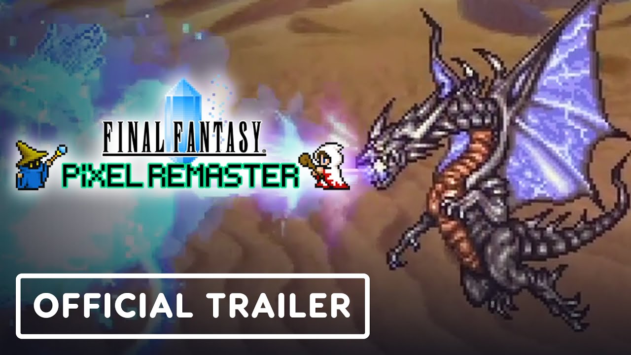Final Fantasy Pixel Remaster - Official PS4 and Nintendo Switch Launch ...