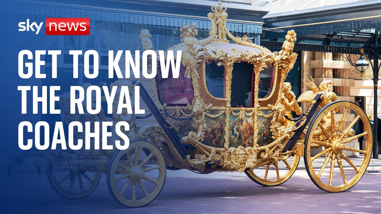 King's coronation: Royal coach sighted outside of Westminster Abbey ...