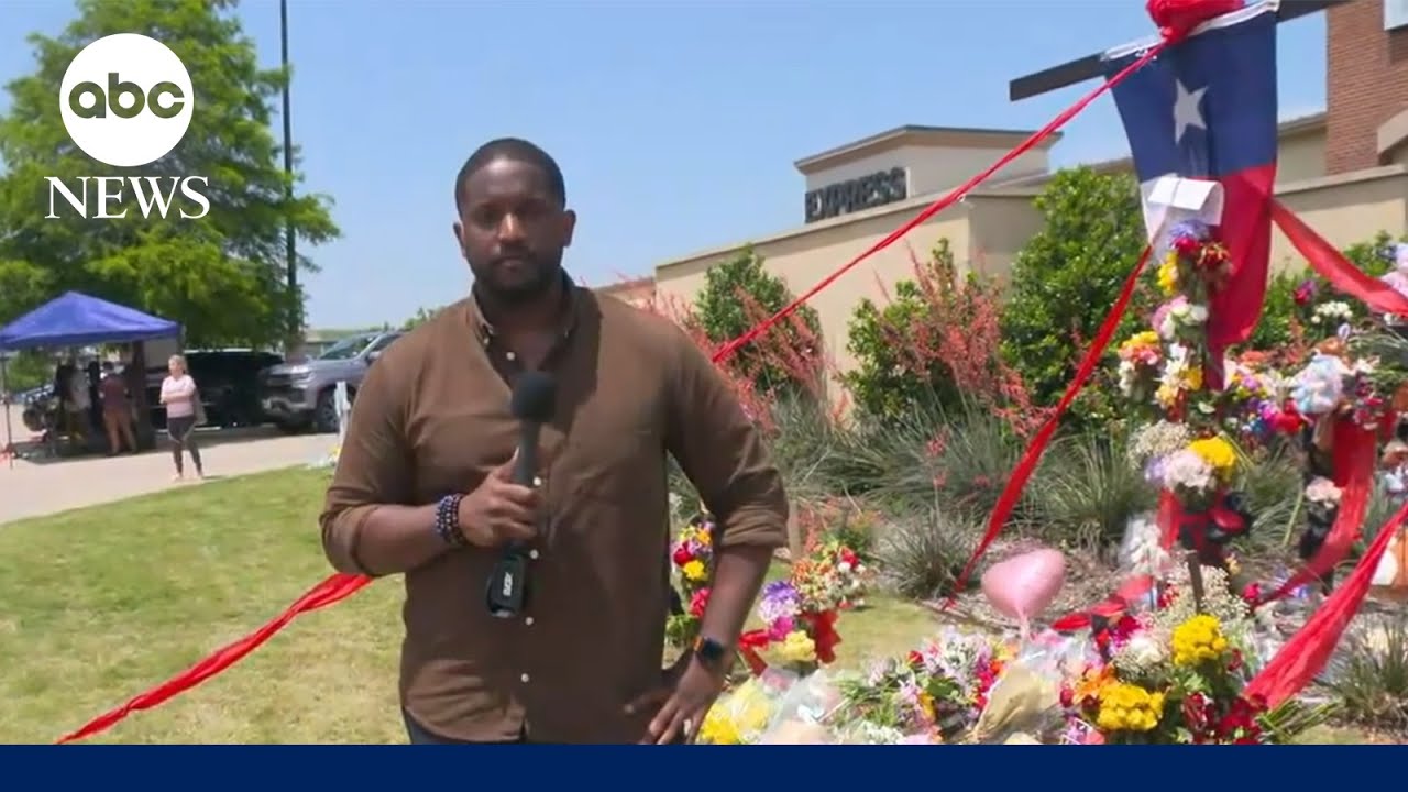 Local memorial continues to grow honoring victims of Allen, Texas ...