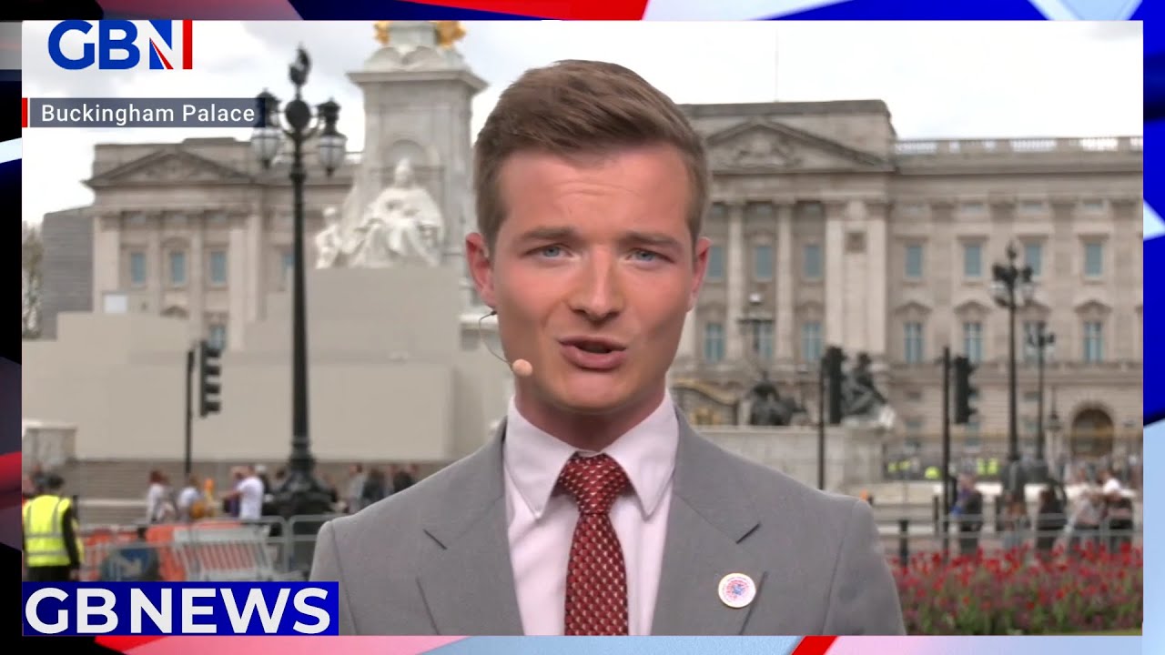 Final preparations underway for the King's Coronation | GB News Royal Reporter Cameron Walker ...