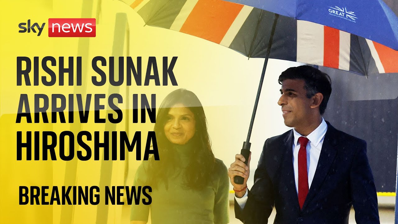 Rishi Sunak arrives in Hiroshima for G7 summit - The Global Herald