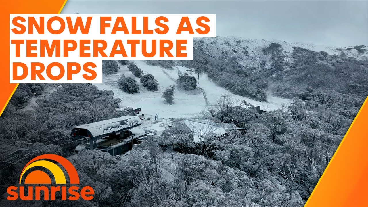 Snow falls across Australian alps as temperature drops - The Global Herald