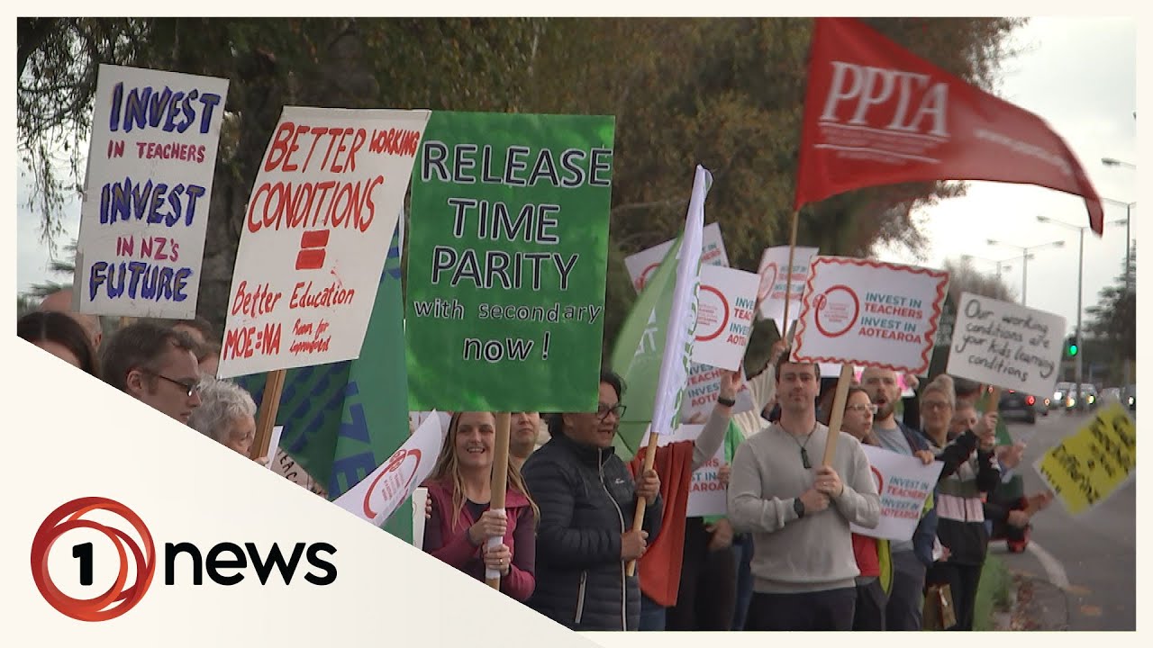 Thousands of South Island teachers walk off the job - The Global Herald