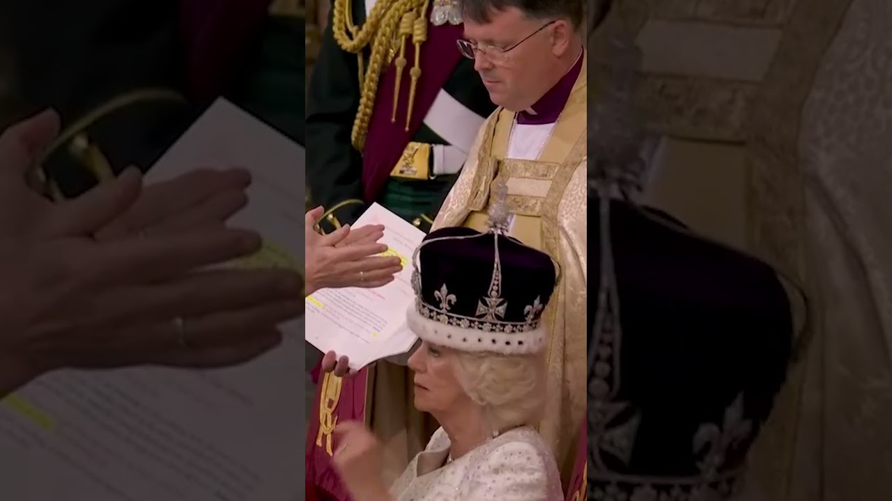 Camilla is crowned with the Queen Mary's crown | GMA - The Global Herald
