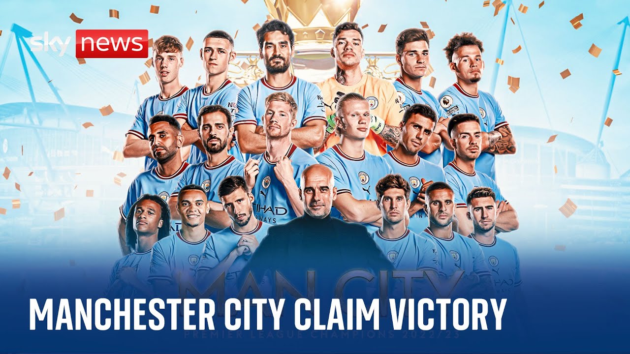 Manchester City crowned Premier League champions for third year in a ...