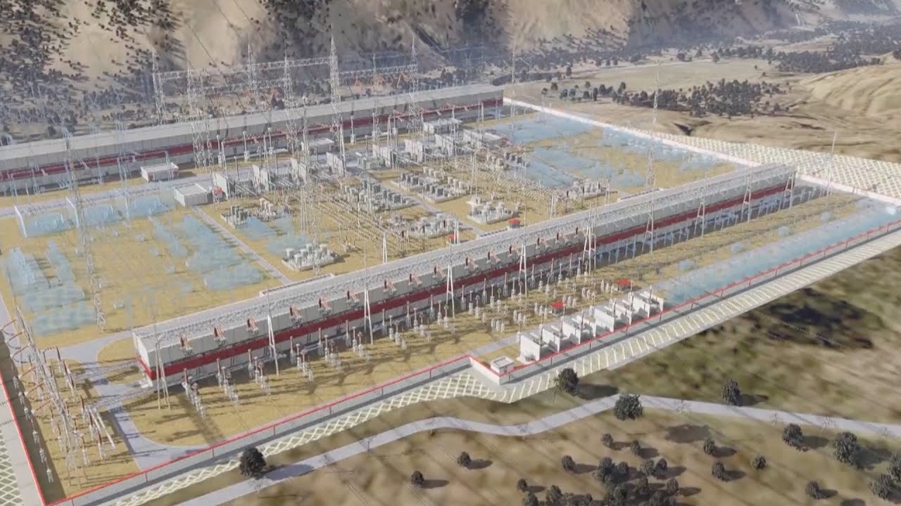 China's highest ultra-high voltage substation under construction - The ...