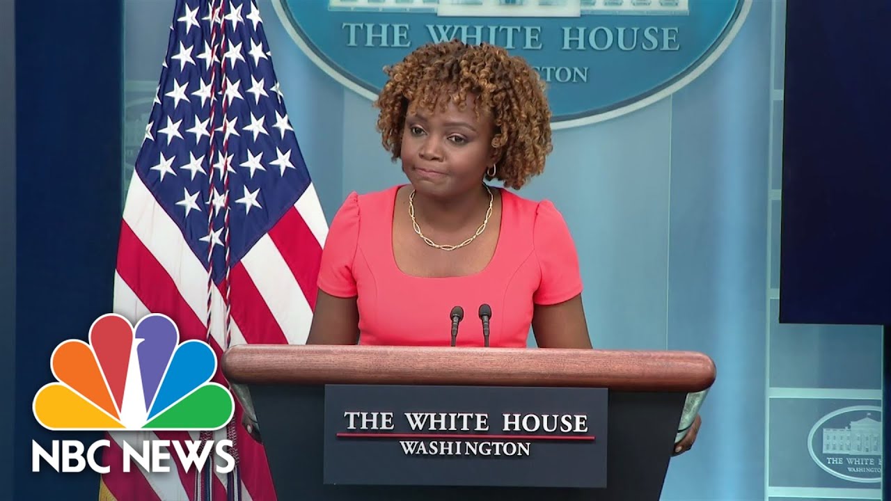 'A massive loss': Karine Jean-Pierre reacts to news of Tina Turner's ...