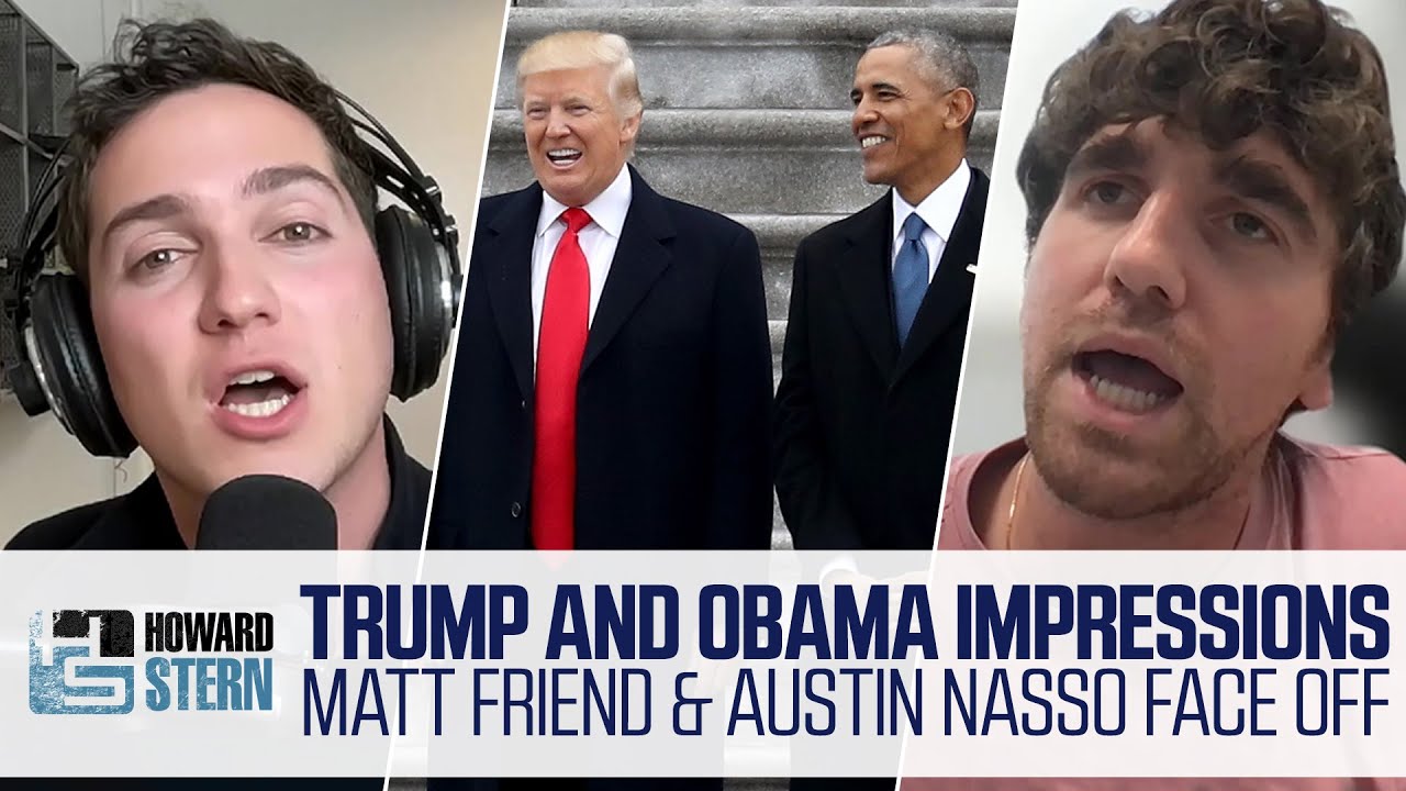 Trump & Obama: Matt Friend and Austin Nasso Both Show Off Their ...