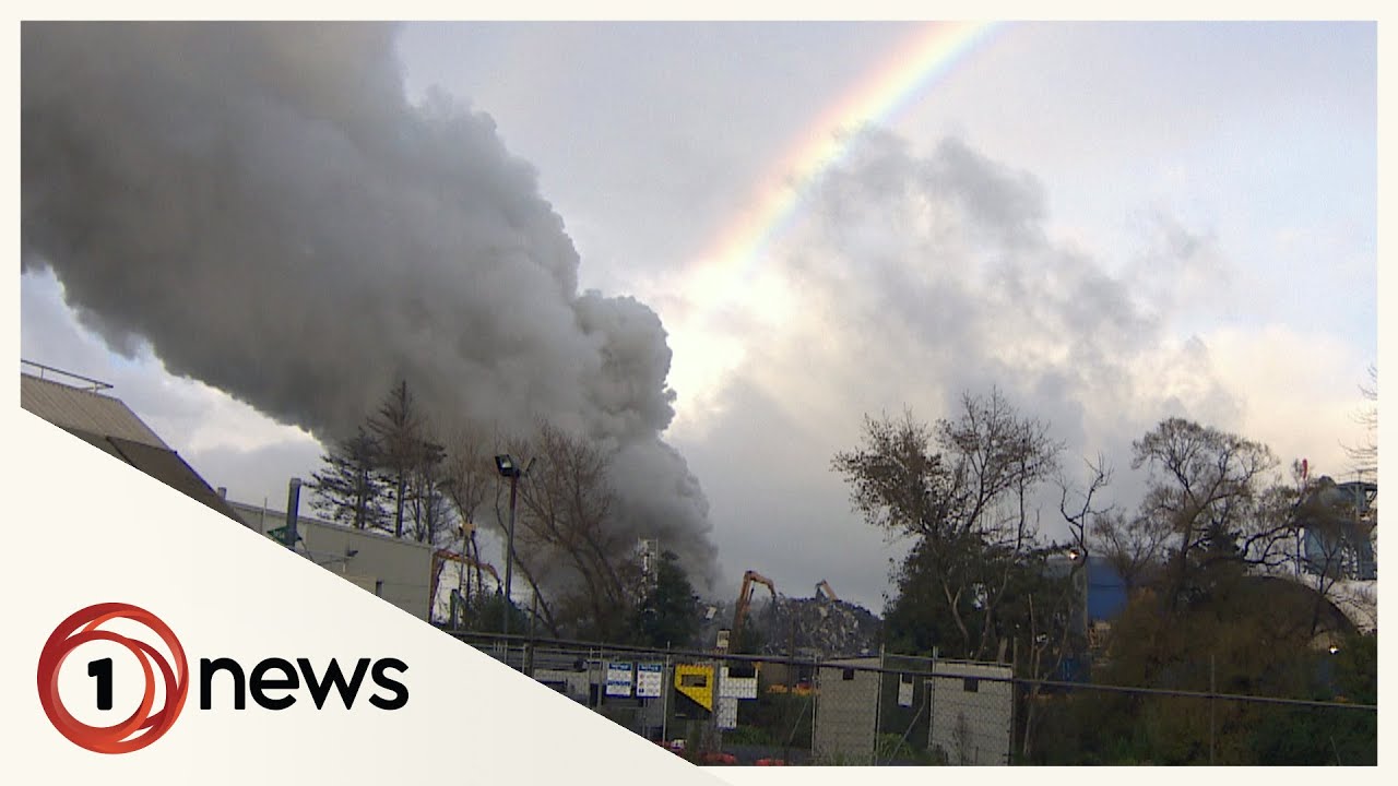 South Auckland scrapyard fire to be put out overnight - The Global Herald
