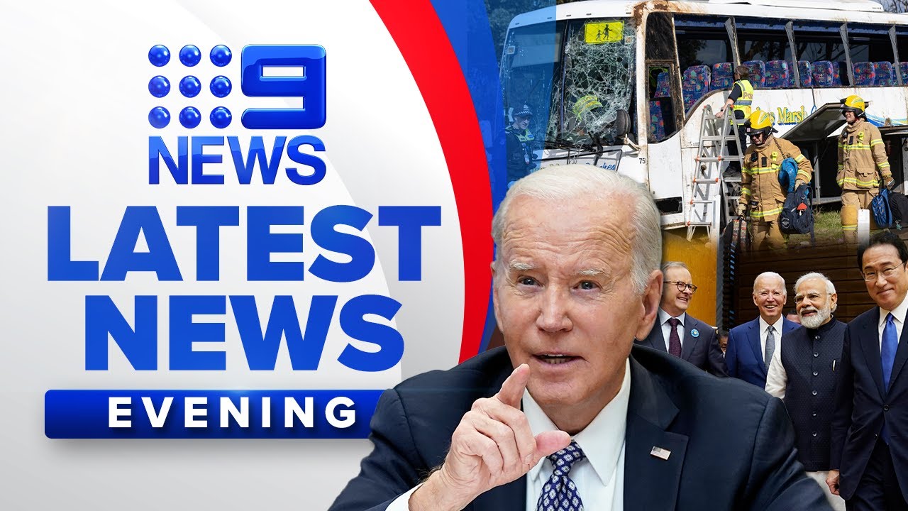 Quad summit canned after Biden pulls out, Man charged over school bus ...