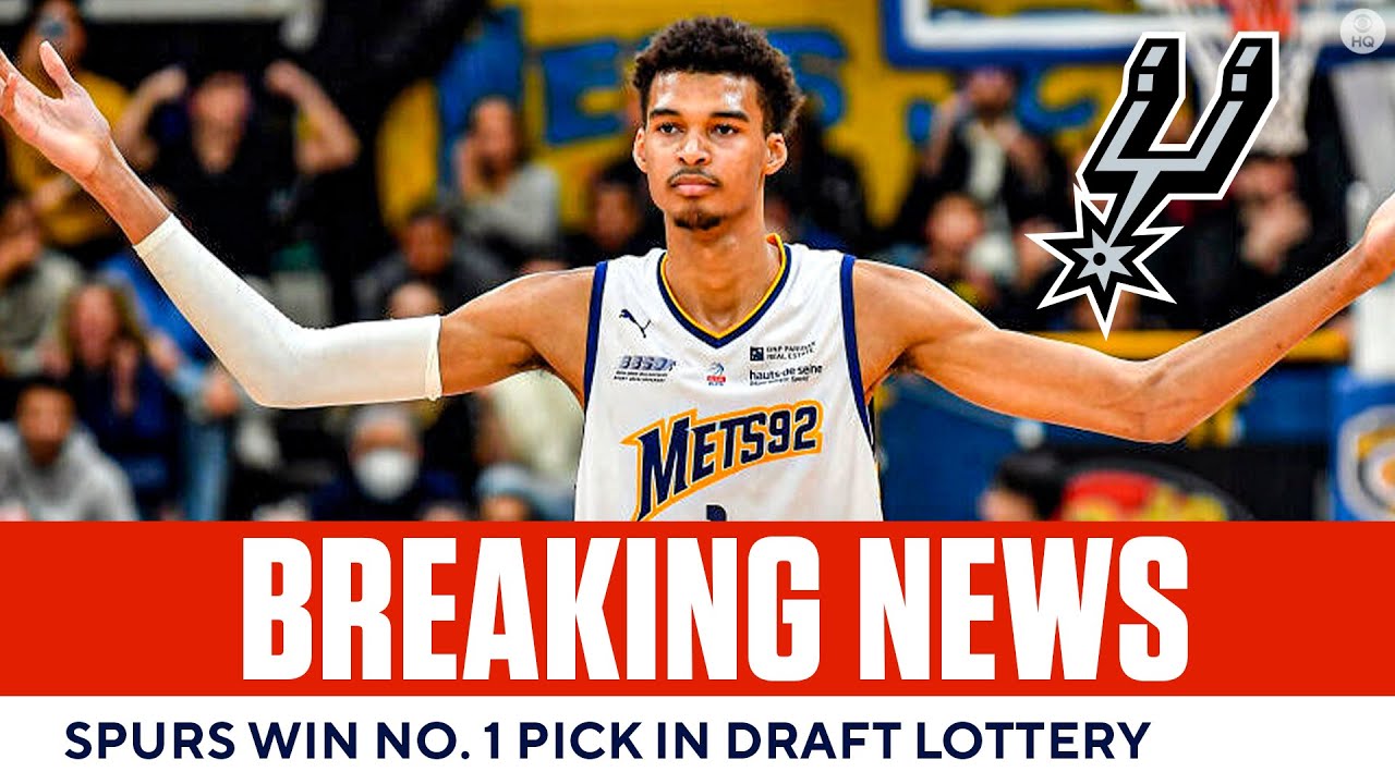 2023 NBA Draft Lottery: Spurs WIN No. 1 Pick, Expected to Draft Victor ...