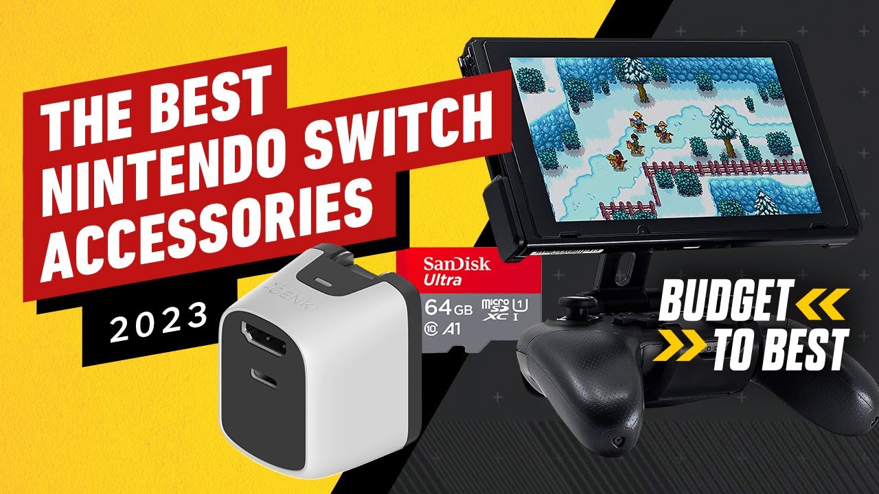The Best Nintendo Switch Accessories (Mid 2023) - Budget to Best - The ...