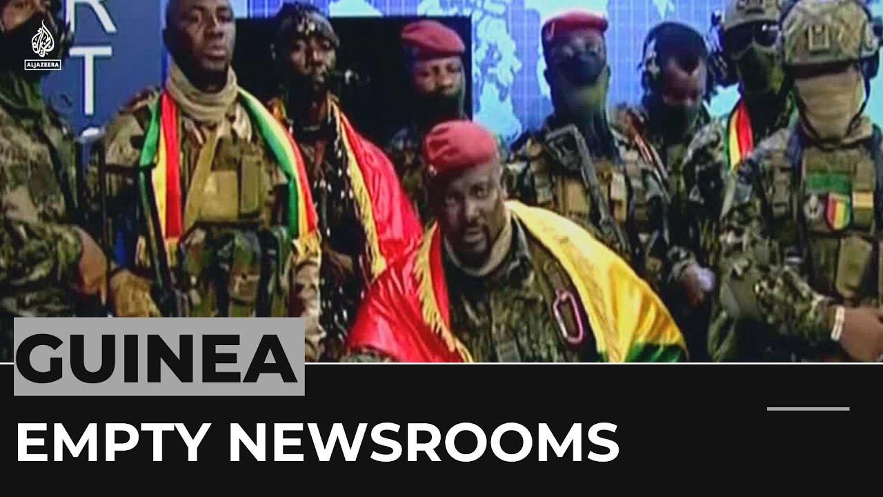 Guinea press protest: Private media outlets stage blackout - The Global ...