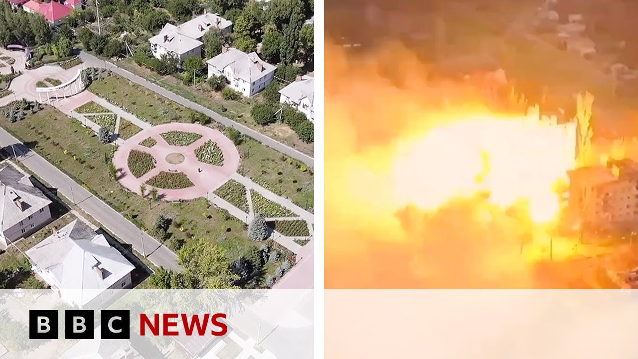 Battle for Bakhmut: Images of city before and after fighting - BBC News ...