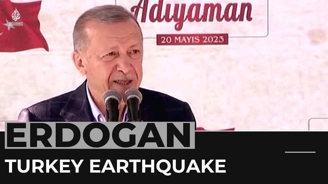 Erdogan campaign trail: President visits earthquake-hit region - The ...