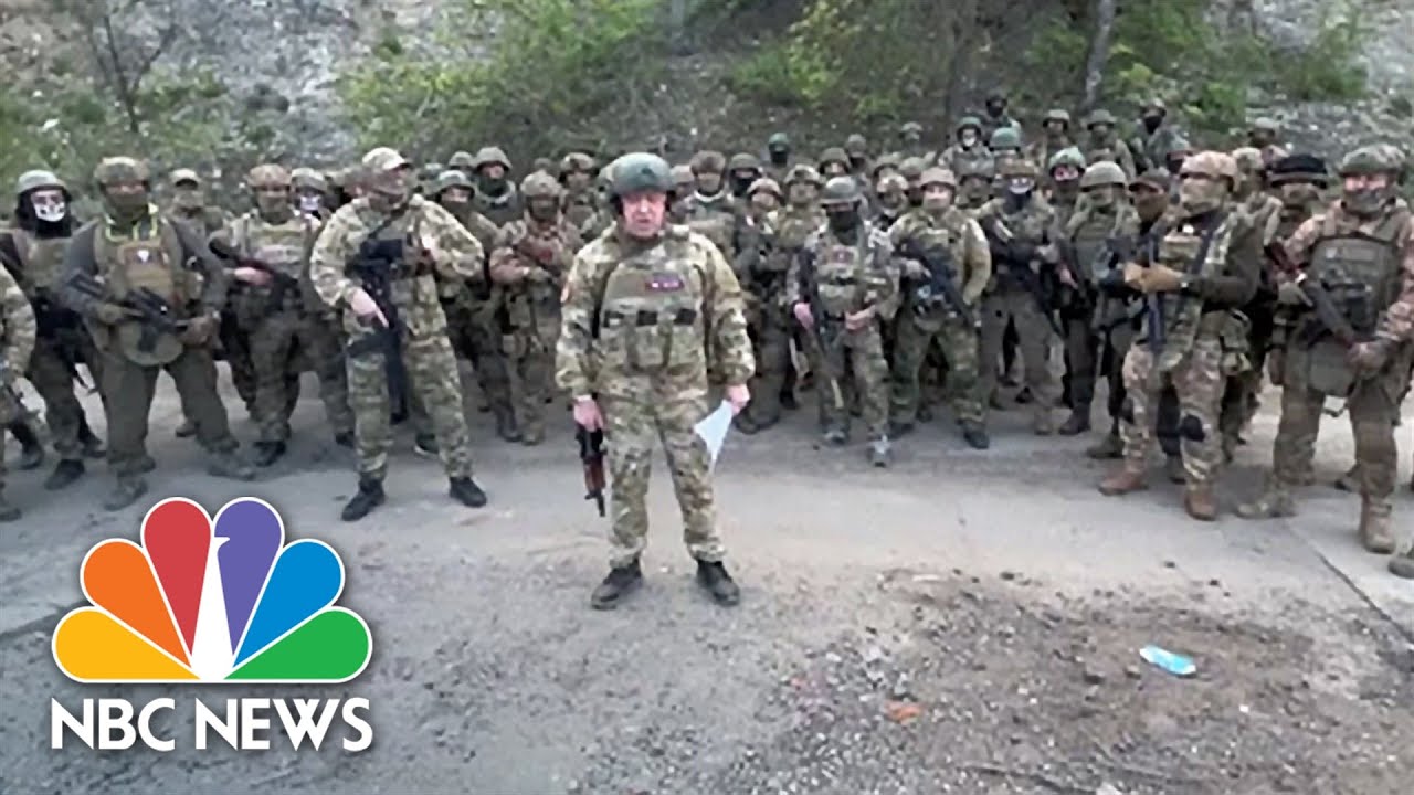 Angry chief of Russian mercenary force says his troops will withdraw ...