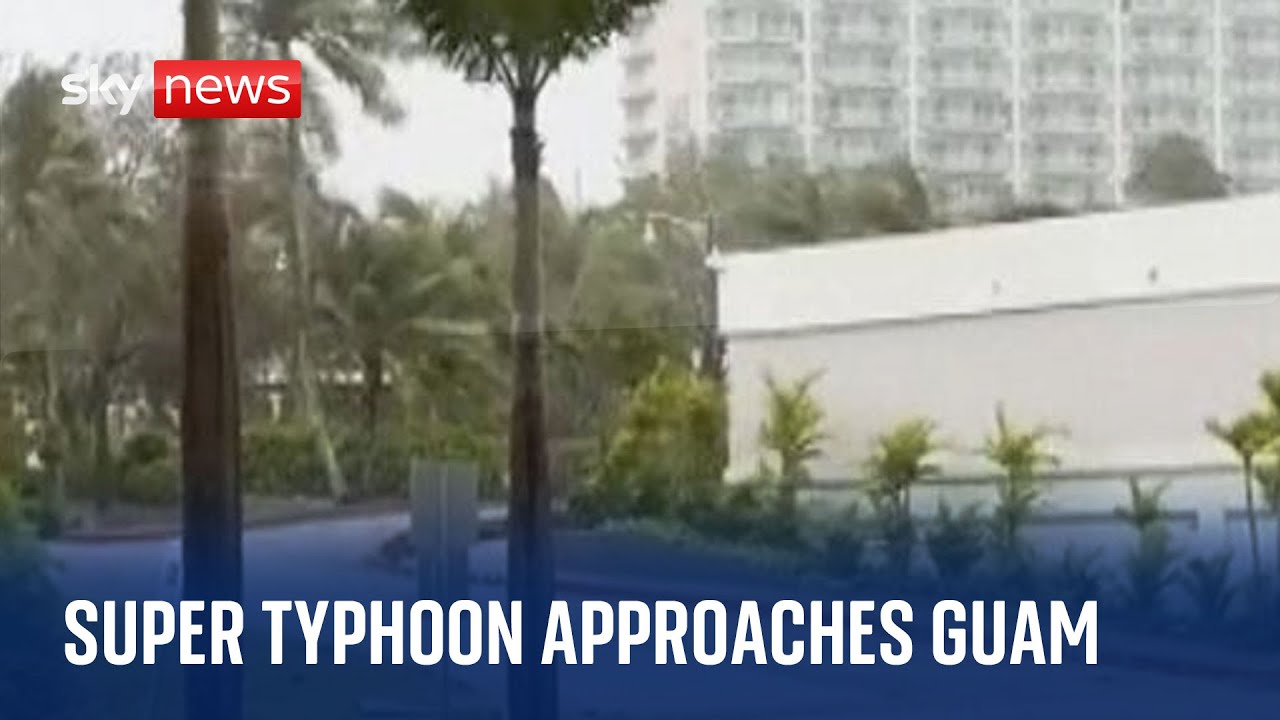Typhoon Mawar: Guam braces for strongest storm to hit US Pacific ...