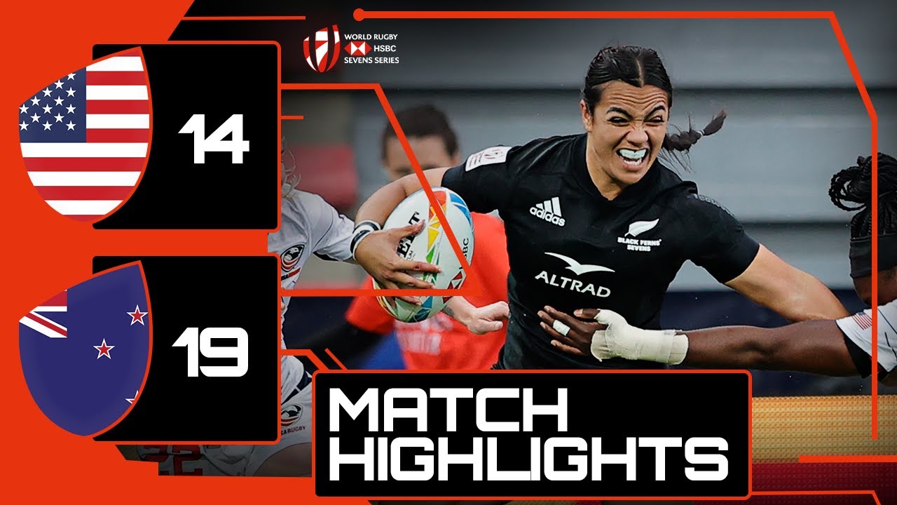 WAAKA DOUBLE as Black Ferns CHAMPIONS in Toulouse! | USA v New Zealand ...