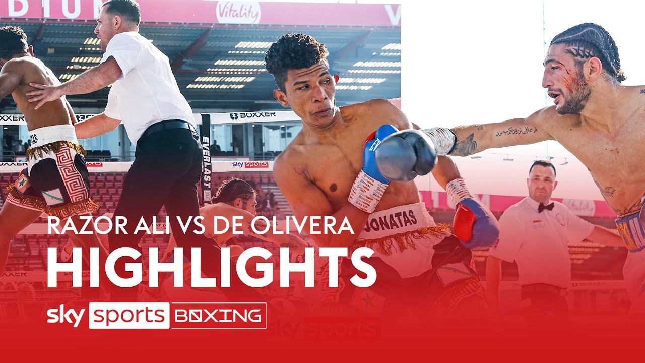 THRILLER! Razor Ali vs Jonatas Gomes de Olivera | HIGHLIGHTS - The ...