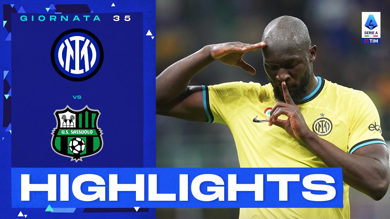 Inter-Sassuolo 4-2 | A San Siro comanda Lukaku: Gol e Highlights ...