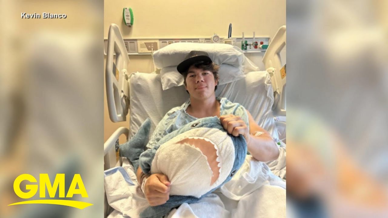 Shark attack victim recounts attack l GMA - The Global Herald