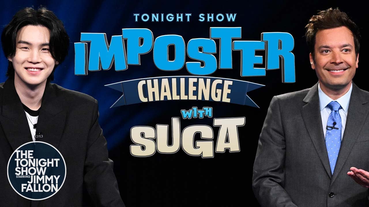 Imposter Challenge with SUGA | The Tonight Show Starring Jimmy Fallon ...