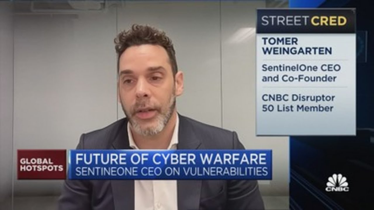 SentinelOne CEO Tomer Weingarten on global threats to cybersecurity ...