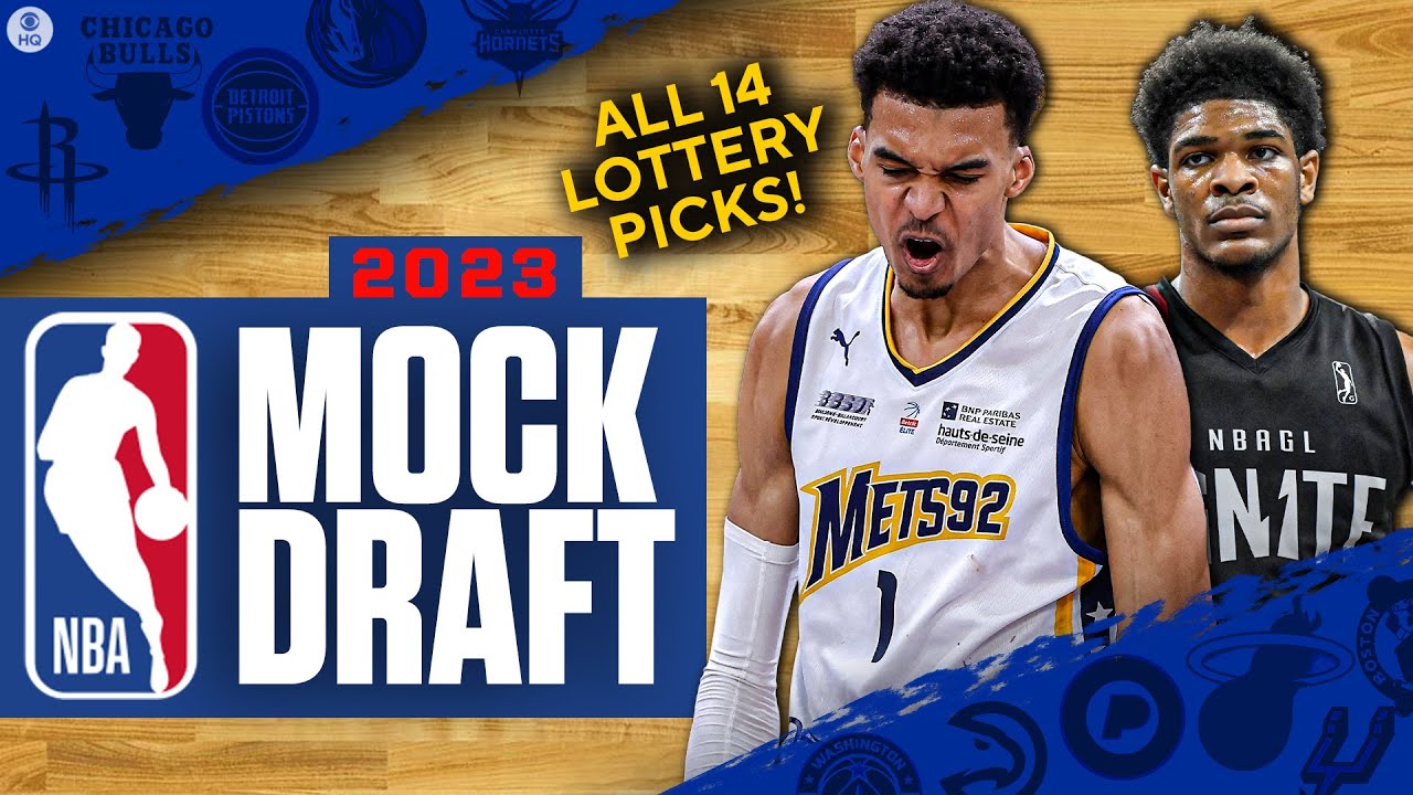 2023 NBA Mock Draft: Post-NBA Draft Lottery [ALL 14 LOTTERY PICKS ...