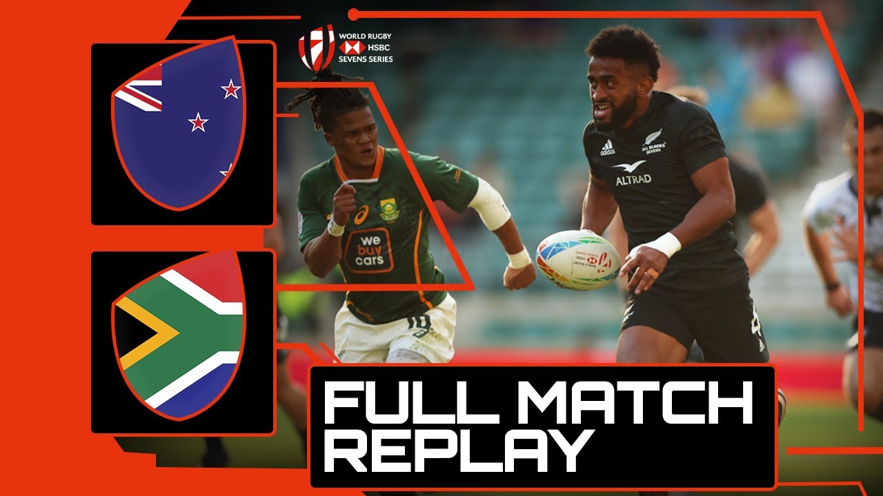 New Zealand put on sevens CLINIC! | New Zealand v South Africa | HSBC ...