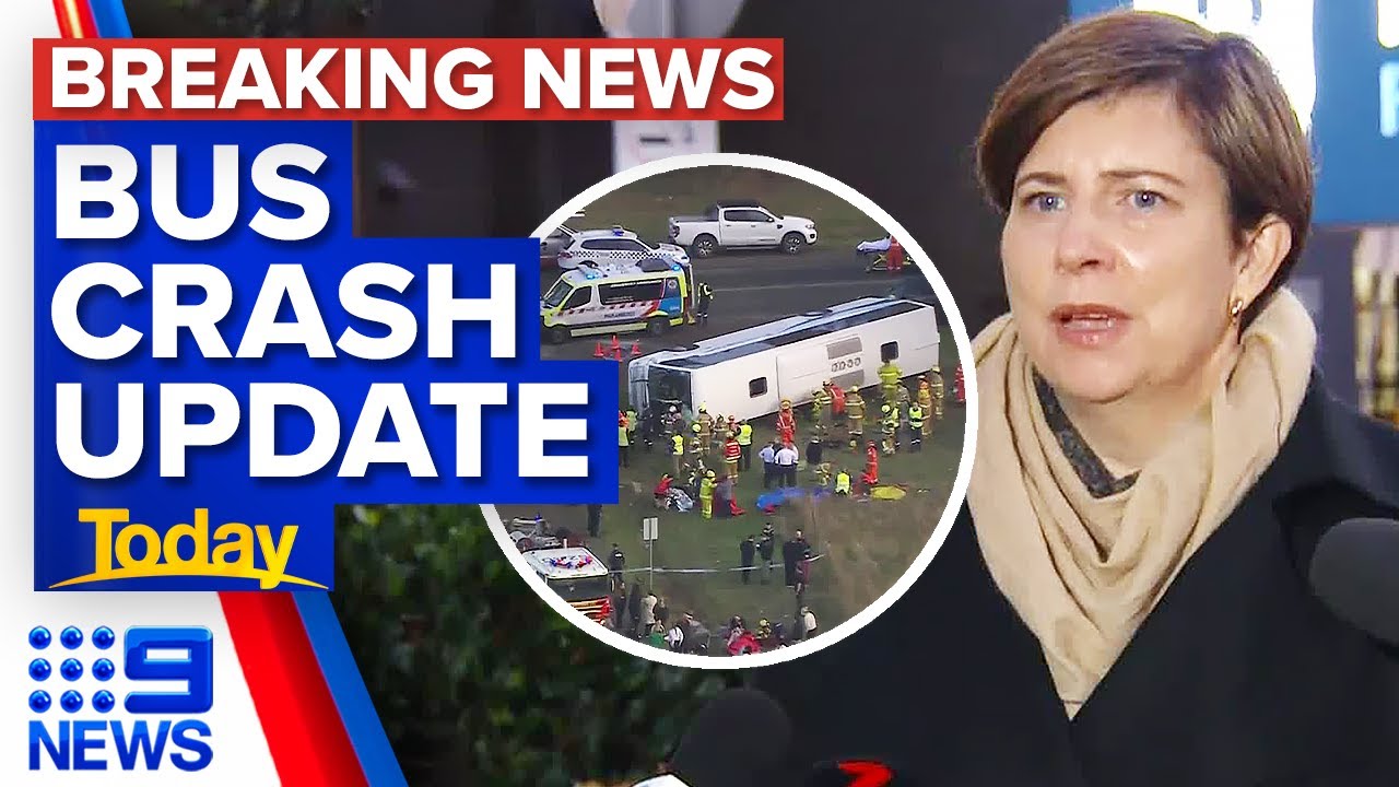 Update on children’s condition following school bus crash in Victoria ...