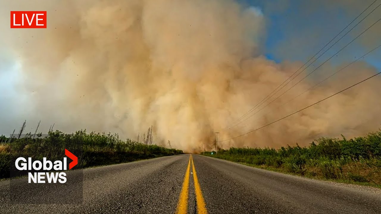 Alberta wildfires: Officials provide update as blazes, smoke enter May ...