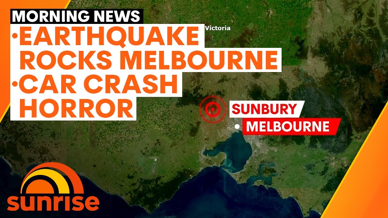 News Update: Earthquake rattles Melbourne; support for Victorian town ...